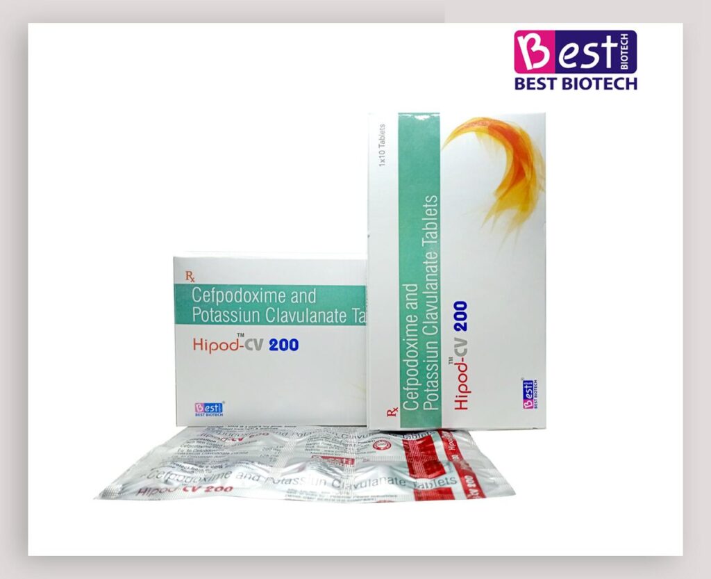 HIPOD-CV 200 TABLETS - Best Biotech India