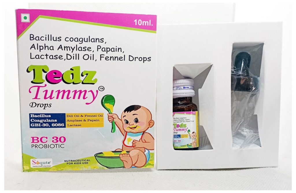 TEDZ TUMMY DROPS - Best Biotech India